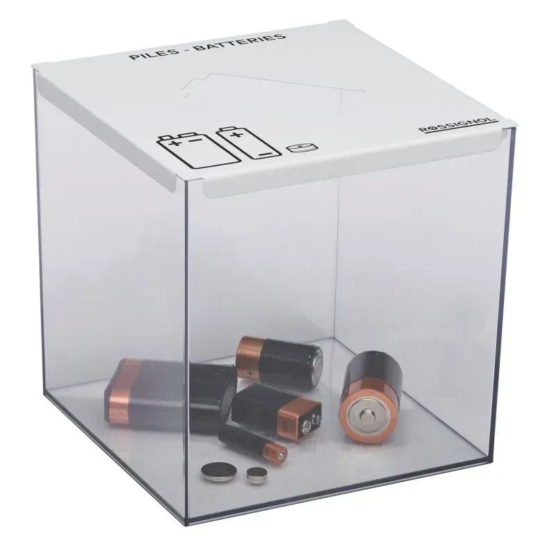 Collecteur de piles usagées Rossignol Pileo à poser - Dès 36,90 € HT